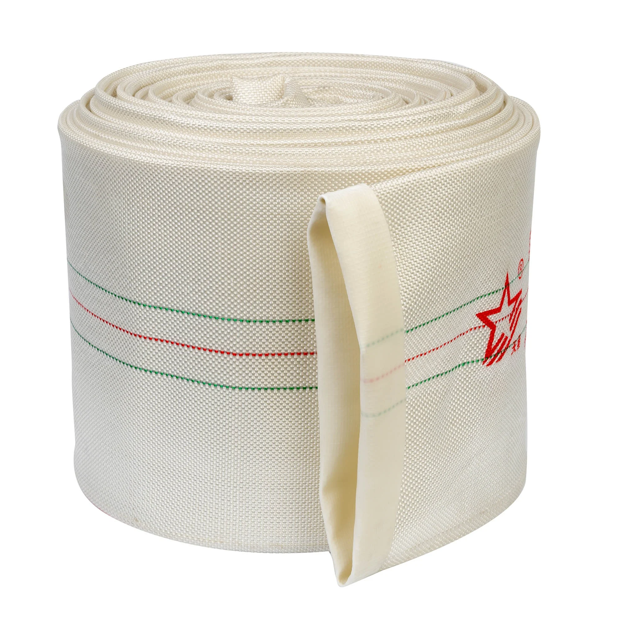 White Colored Fire Hose Pvc Lining - Buy Fire Fighting Hose Plastic ...
