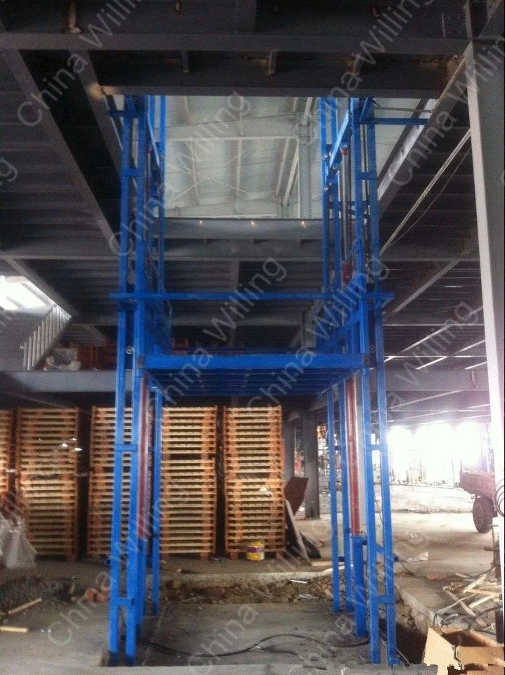 Small Stationary Cargo Lifting Elevator - 300kg Capacity