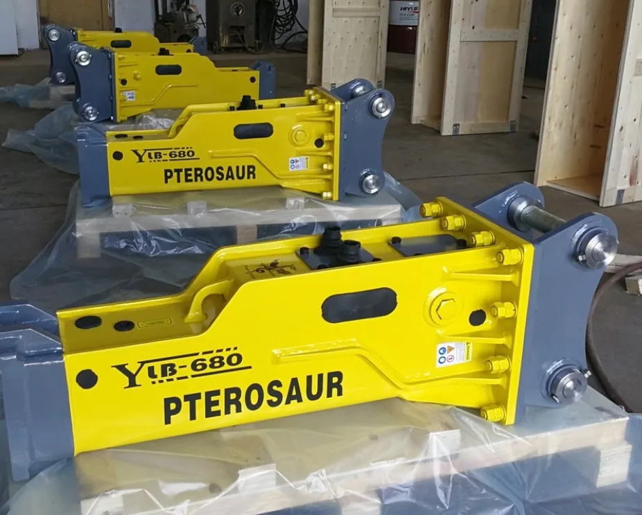 8 Ton Excavator Hydraulic Hammer Jack Hammer For 6-9 Ton Excavator ...