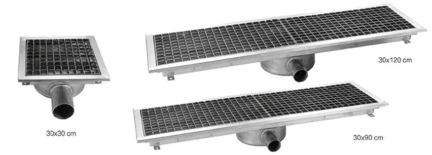Stainless Steel Restaurant Floor Drains - Durable & Efficient