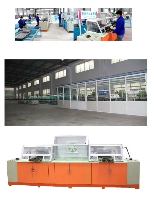 TV Monitor CRT - Efficient Recycling with MINGXIN Plant