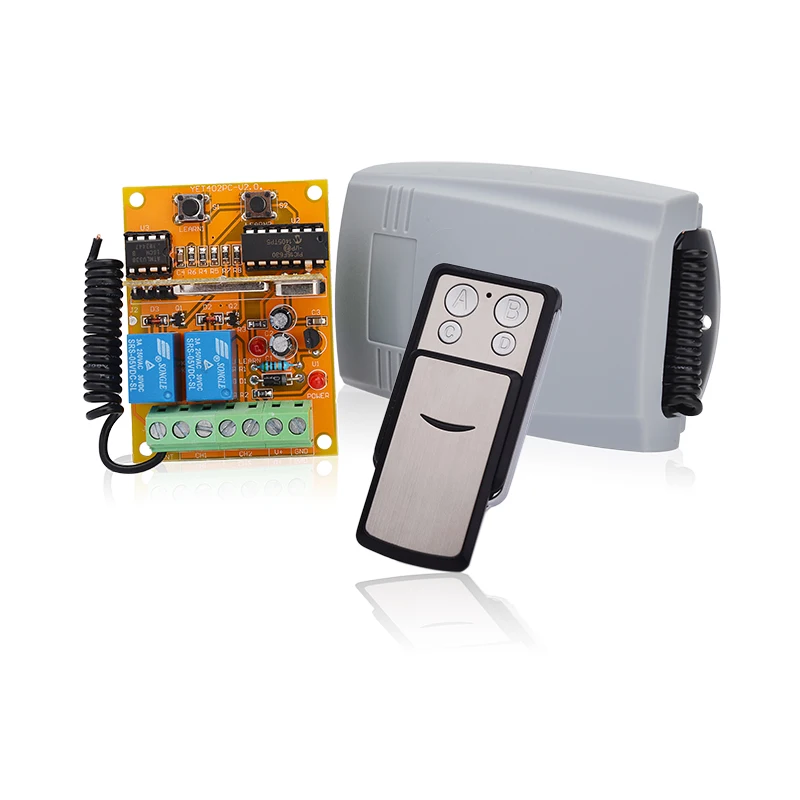 Adjust Frequency 418mhz 4 Channel Universal Remote Control Electric ...