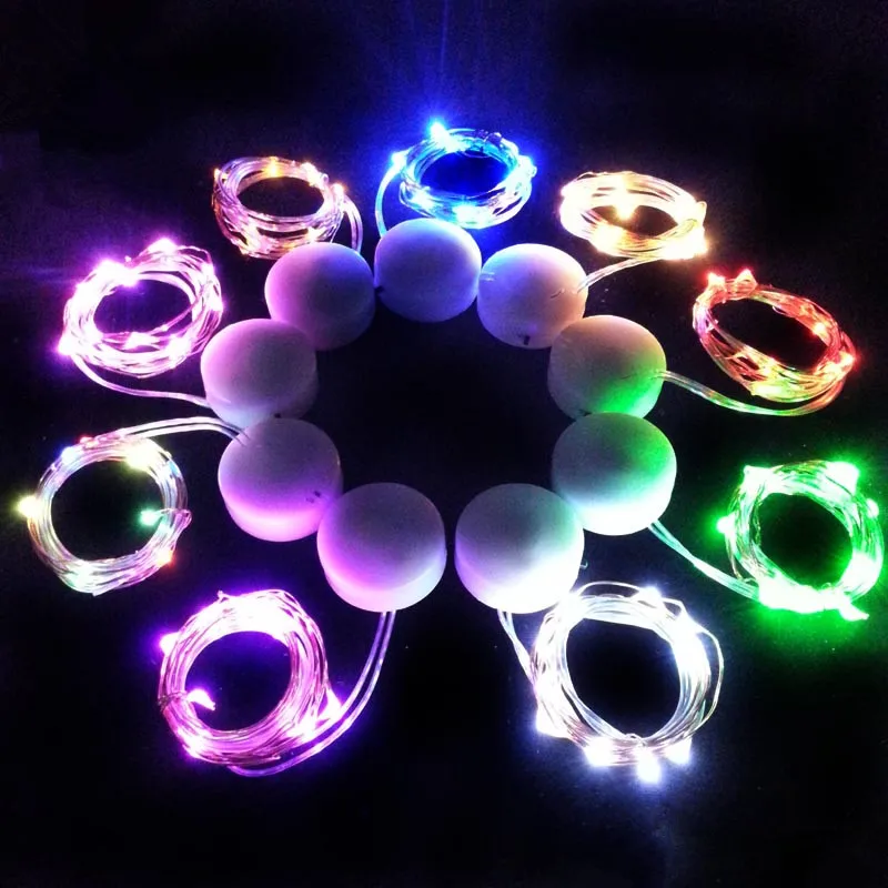 Fairy Cr2032 Button Battery Operated Mini Micro Led String Lights ...