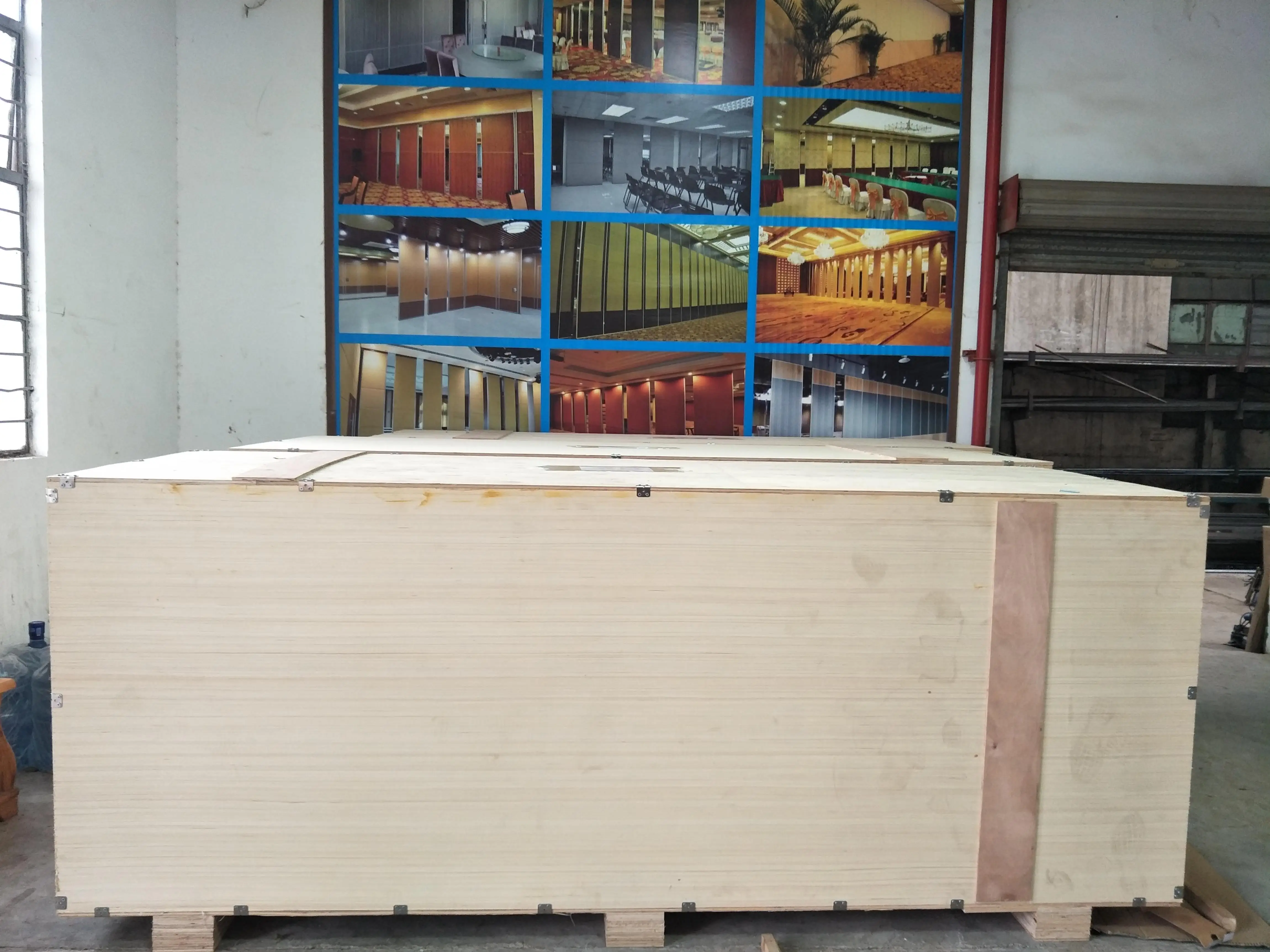 Sliding Banquet Hall Wall Partition Fireproof Soundproof Movable ...