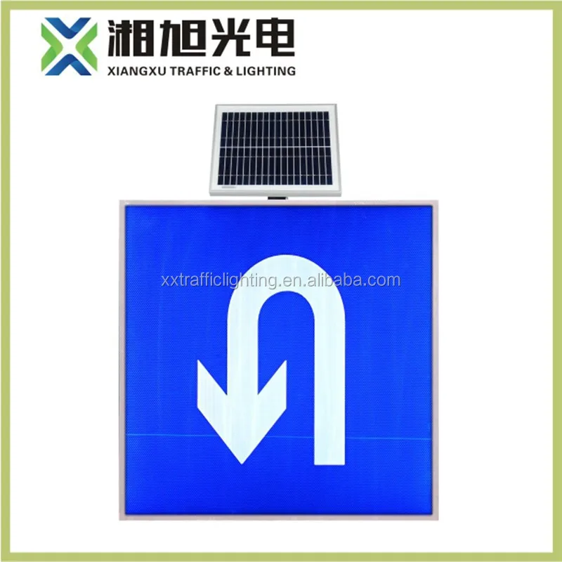 Smart Traffic Light Traffic Road Arrow Solar Illuminant Traffic Board ...