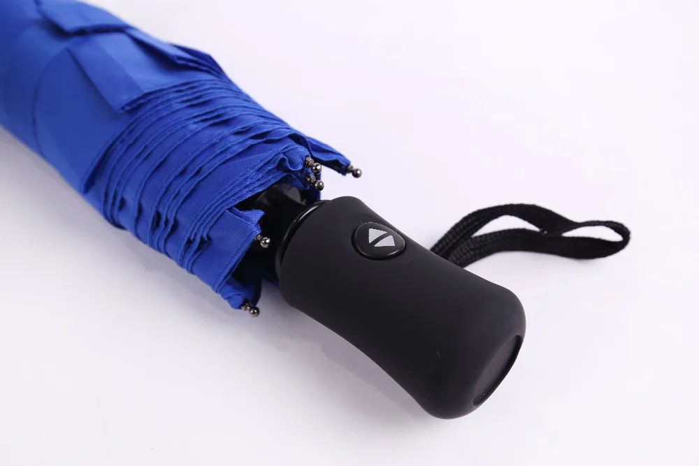 3 Folding Automatic Open And Close Umbrella 8k Custom Logo Print For ...