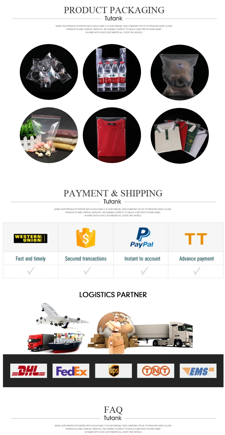 Ldpe Polyethylene Bottom Seal Bag Flat Top Open Bag Overwrap Plastic ...