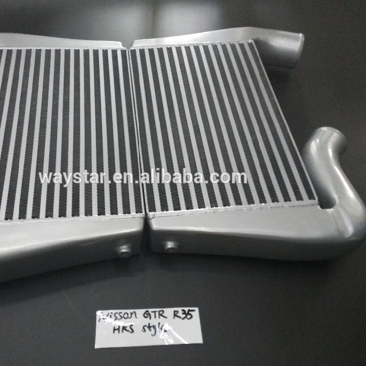 twin aluminum intercooler for GTR R35 nissan GT-R performance ...