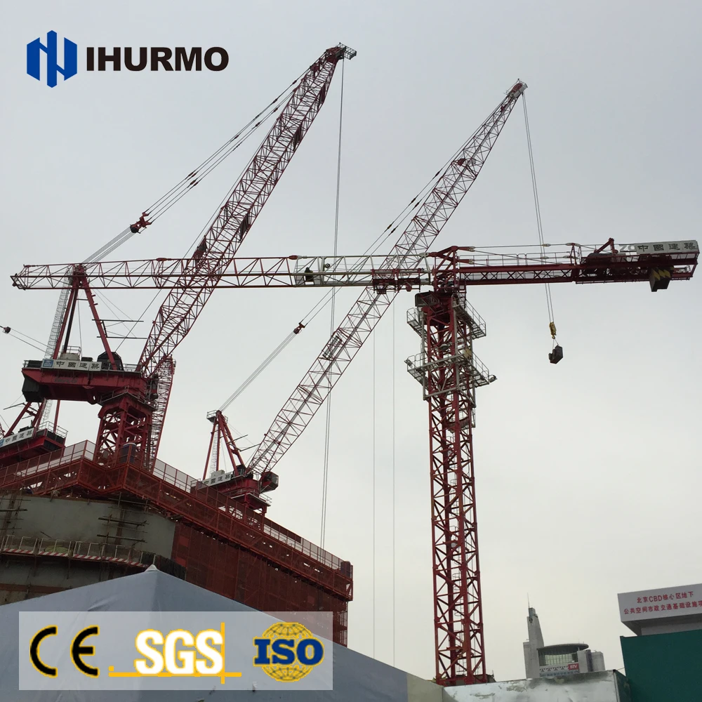 Luffing Jib Tower Crane Construction Flattop Tower Crane| Alibaba.com