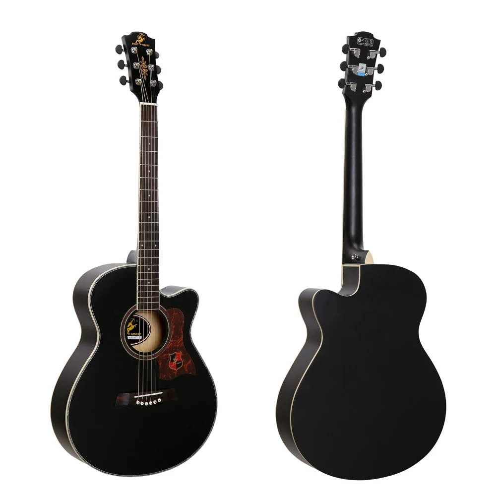 Made In China Professional 40 Inch Acoustic Guitar With Matte Finish ...