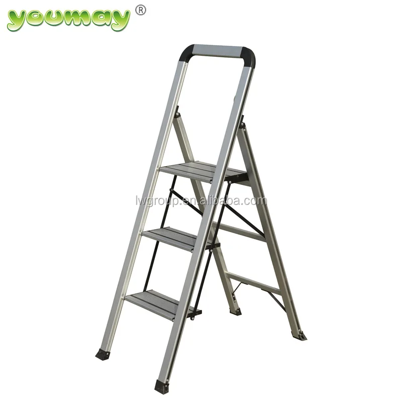 Delicate Appearance Design Wide Pedal Ladder 1.2mm Thickness Aluminium ...
