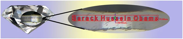 Diamond Girdle Laser Uv Portable Jewelry Waist Line Marking Code Mini ...