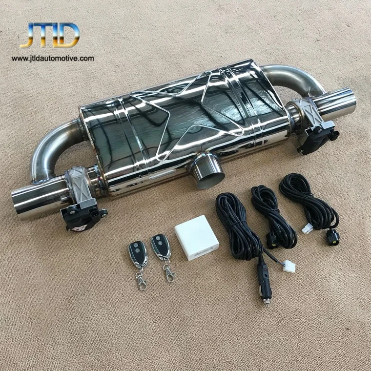 Dual Outlets Valvetronic Exhaust Muffler With Obd +app Remote Control ...