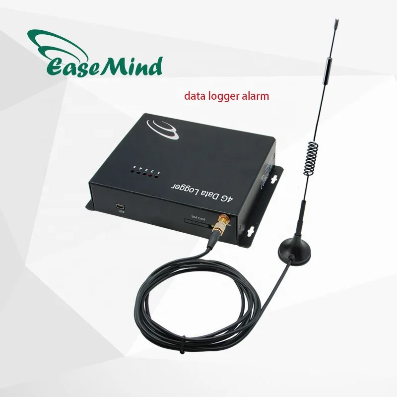 EASEMIND GSX4-HV-4G Smart Data Logger 4G Temperature & Humidity Monitoring System with Metal ...