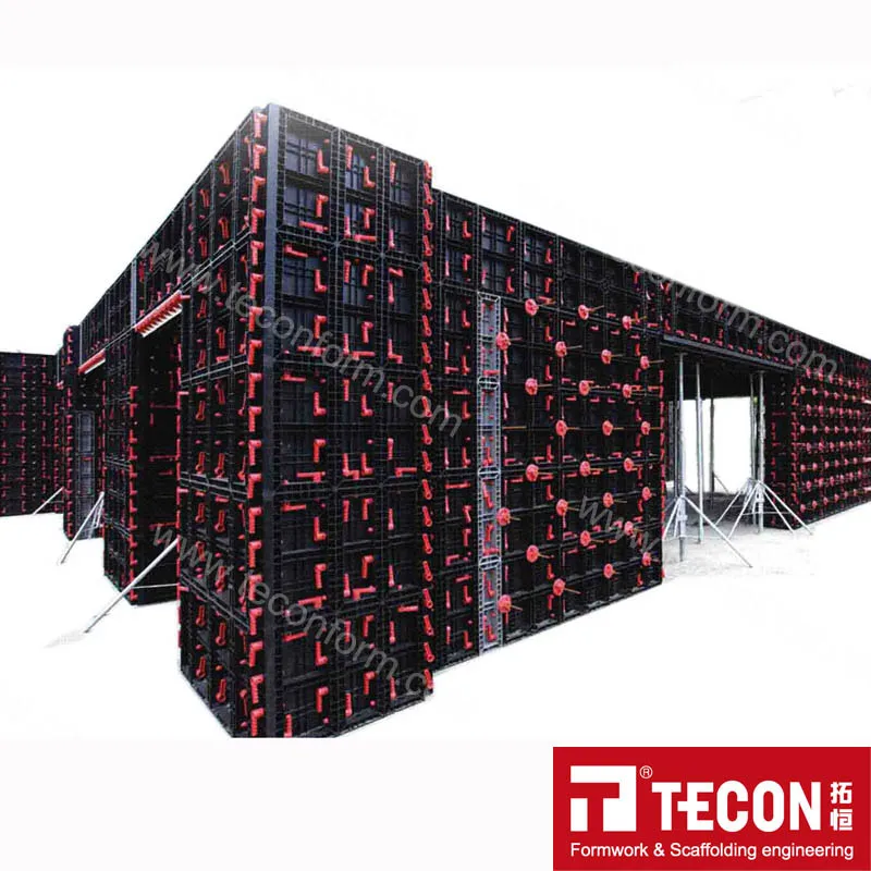 Tecon Plastic Formwork Brace System For Concrete Building Materials ...