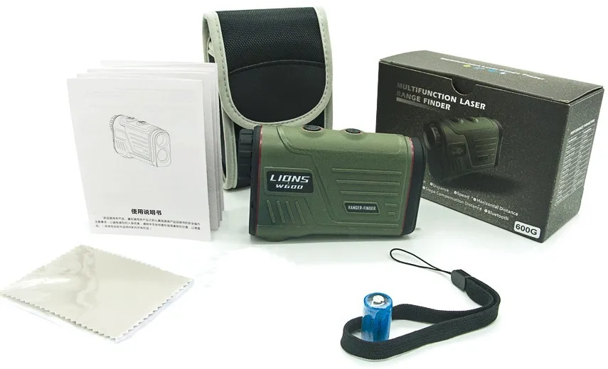 Imeter 1000/2000/3000m Long Distance 6x Laser Rangefinder With Cr2-3v ...