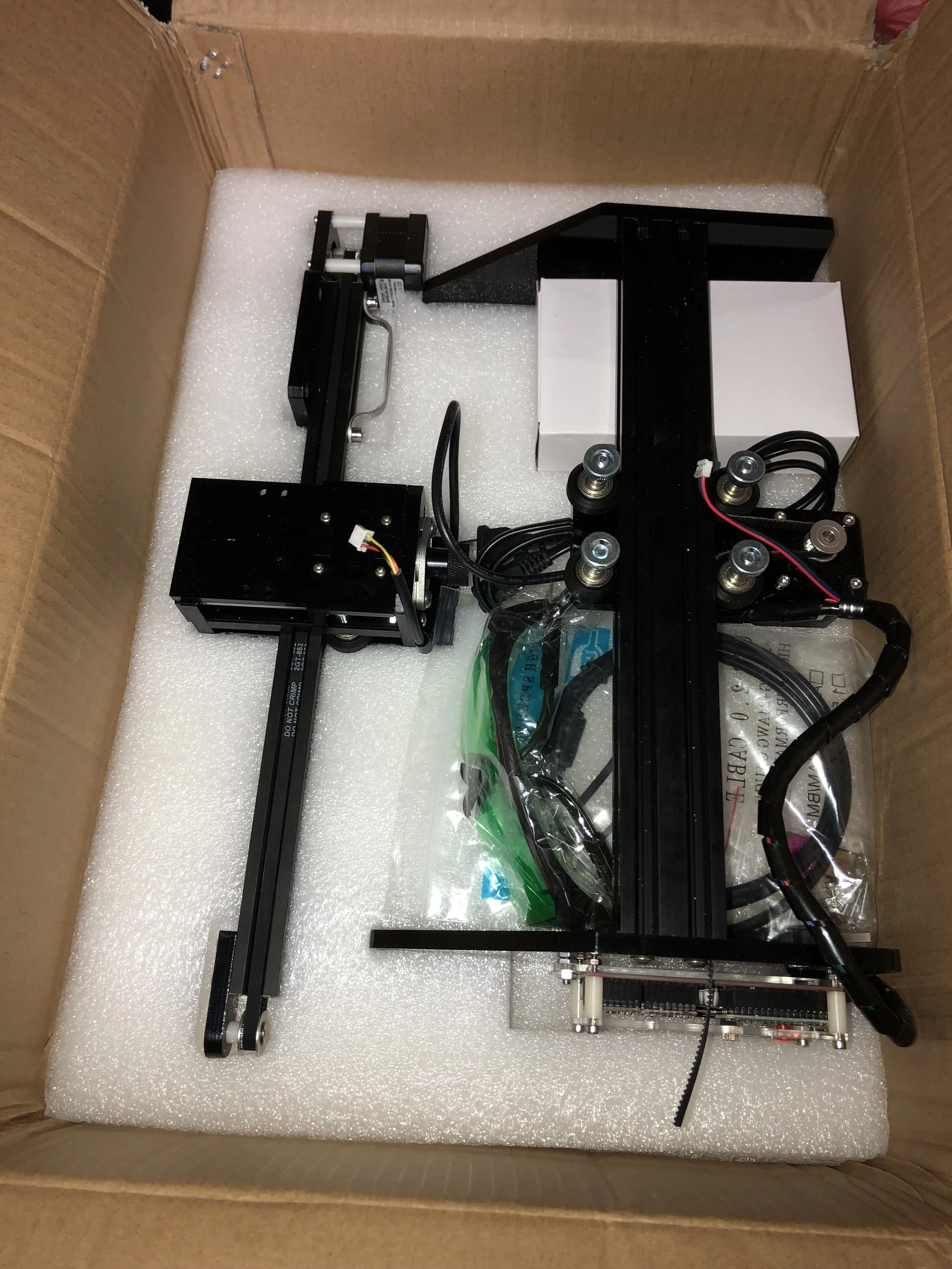 15w Router Cnc Laser Cutter Mini Laser Engraving Machine Diy Print ...