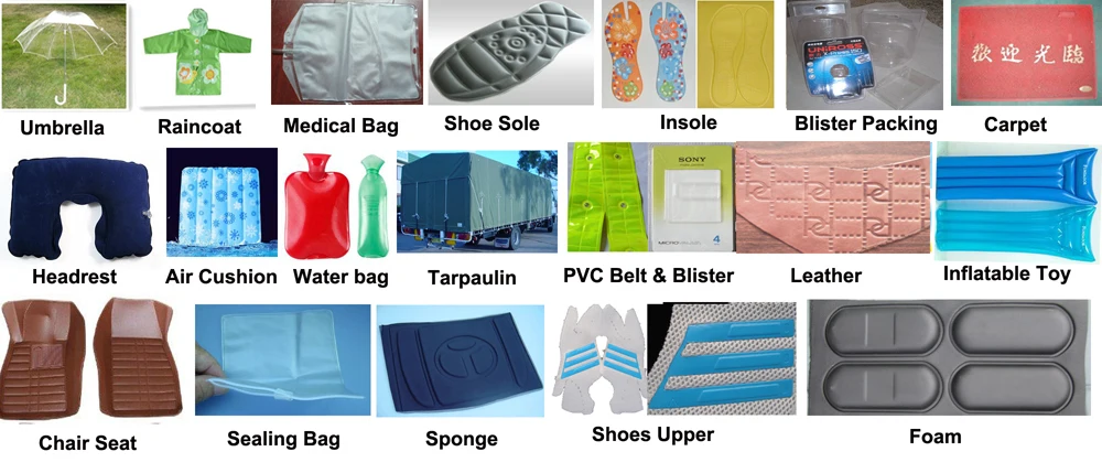 8KW Dual Style HF Leather Emboss Machine for High Frequency Welding