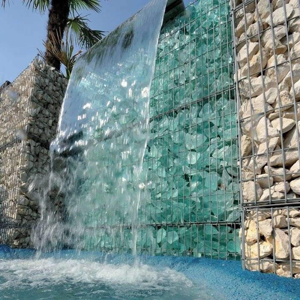 Wholesale Colored Large Landscaping Slag Glass Rocks