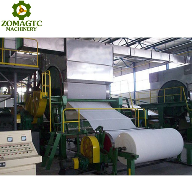 Bamboo pulp machine, tissue paper making machine, complete tissue paper ...