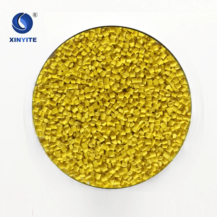 Yellow Color Virgin Polypropylene Pellets Pp Td30 Mineral Filled Pp ...