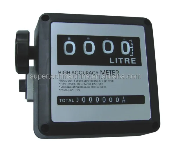 4 digitals subtotals and 8 meter total readouts mechanical flow digital ...