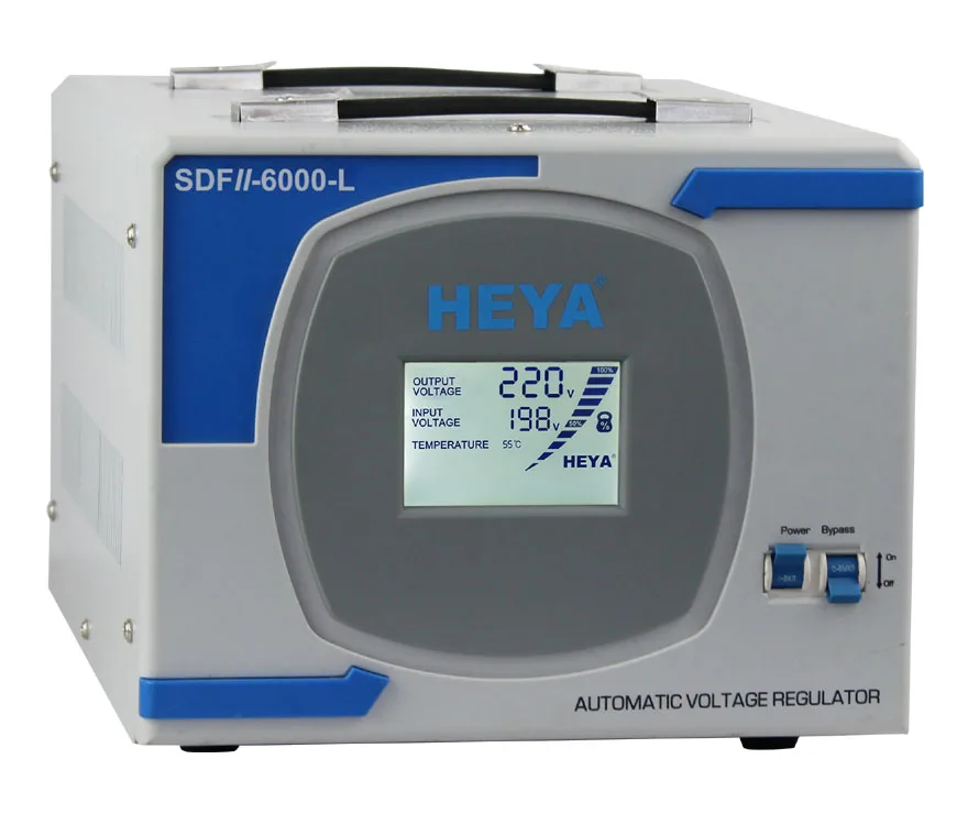 Sdfii Automatic Voltage Regulator Stabilizer 220v Ac Output Voltage Lcd ...