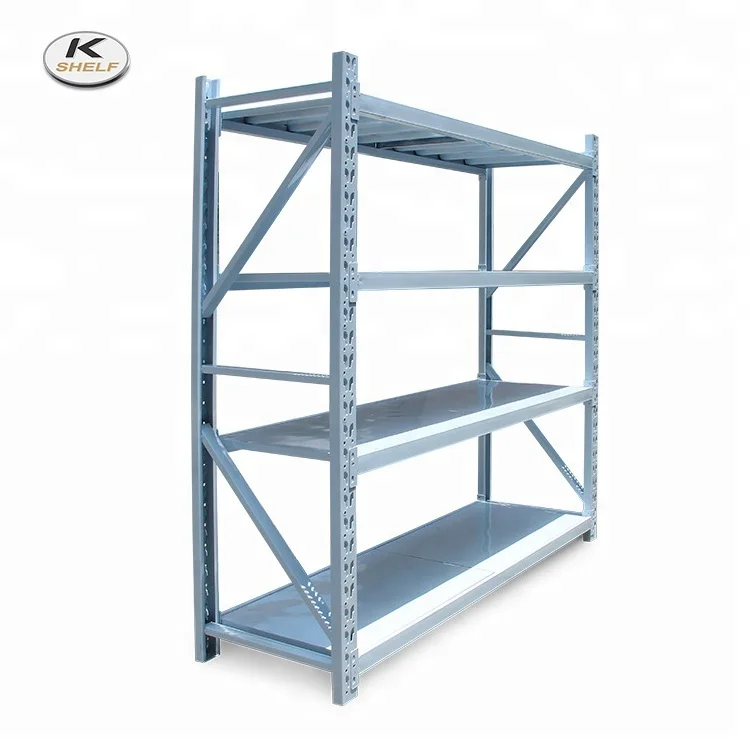 4 Layers Heavy Duty Warehouse Storage Display Rack Shelves - Buy ...