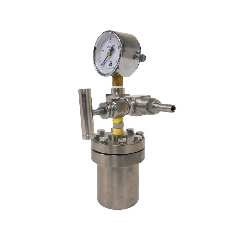 250ml High Pressure High Temperature Reaction Vessel Tank - Buy High ...