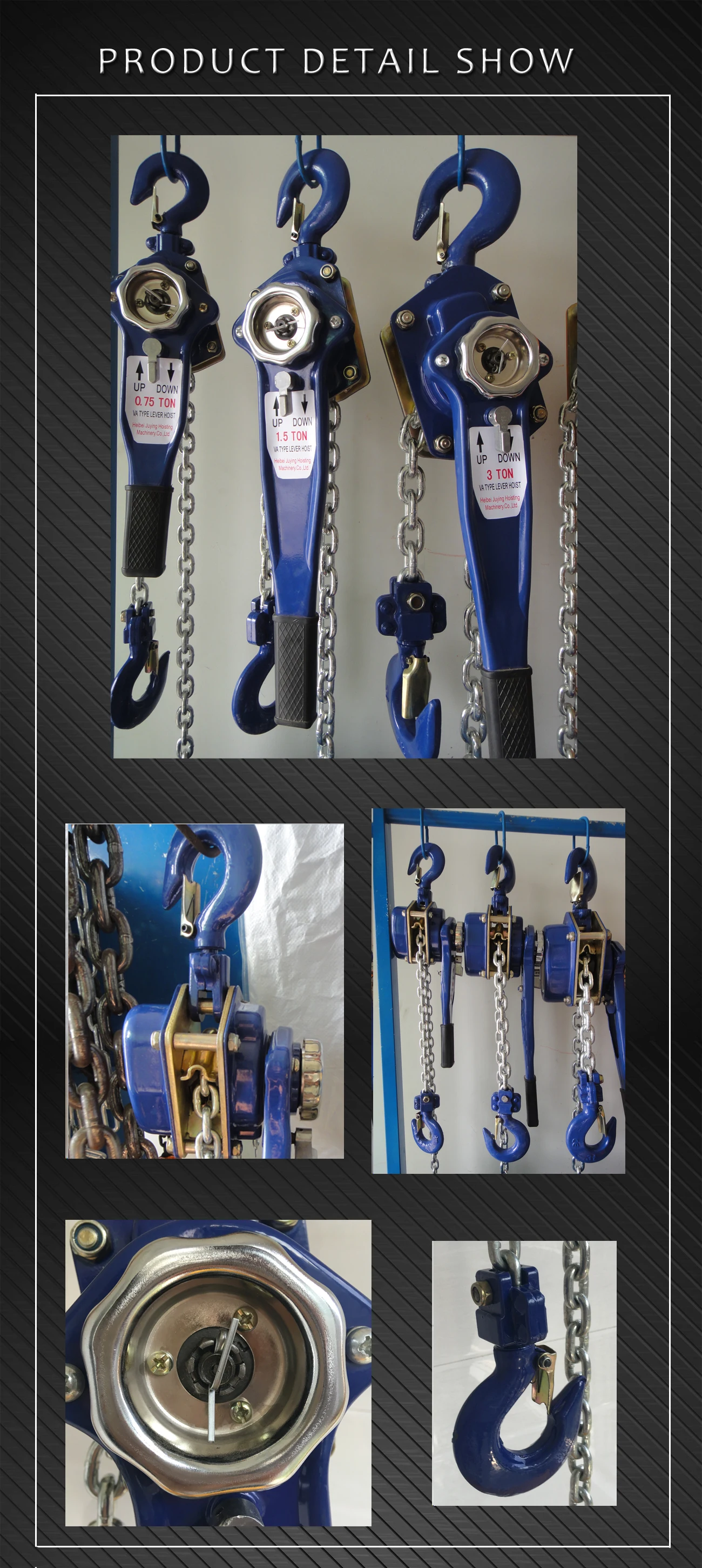 Strong Va Model Level Chain Hoist Level Block - Buy Level Chain Hoist ...