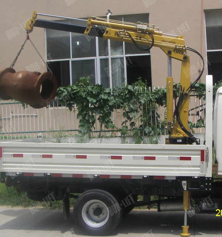 Knuckle Boom Mini Truck Crane Trailer Sq1za2 - Buy Truck Crane,Mini ...