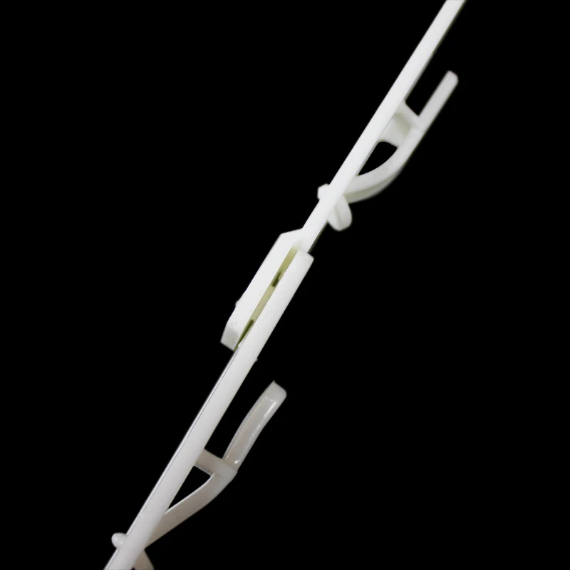 Supermarket Shelf PP Hanging Clip Strips Retail Display