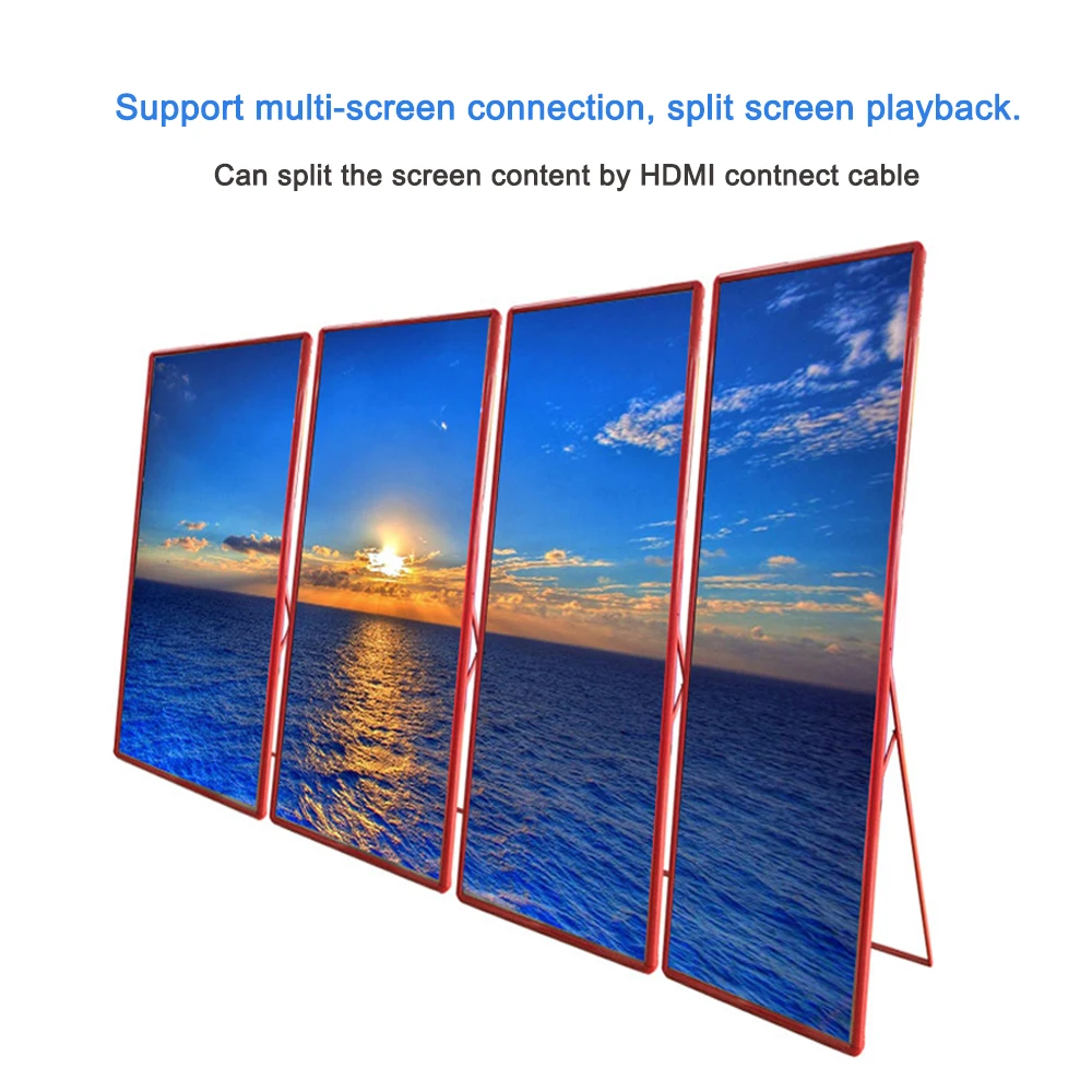 Indoor Led Digital Poster Led Screen P1.8 P2.5mm Outdoor Mirror Led ...