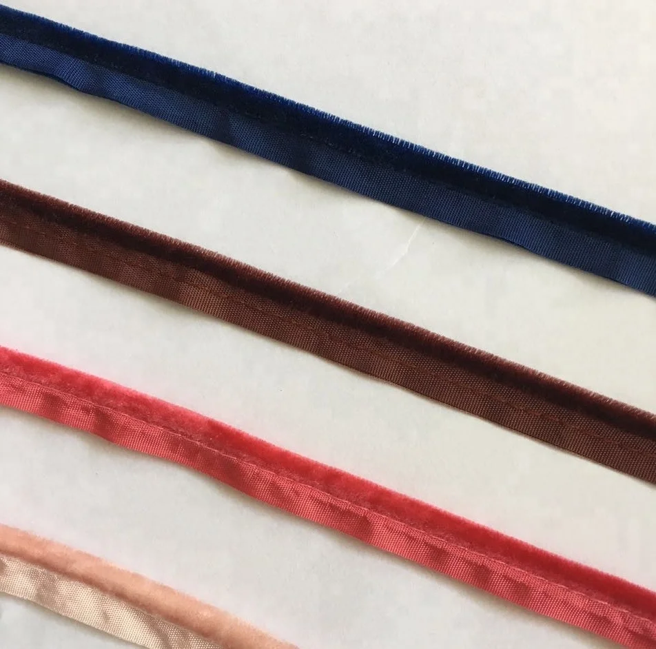 Velvet Piping velvet ribbon for clothing| Alibaba.com