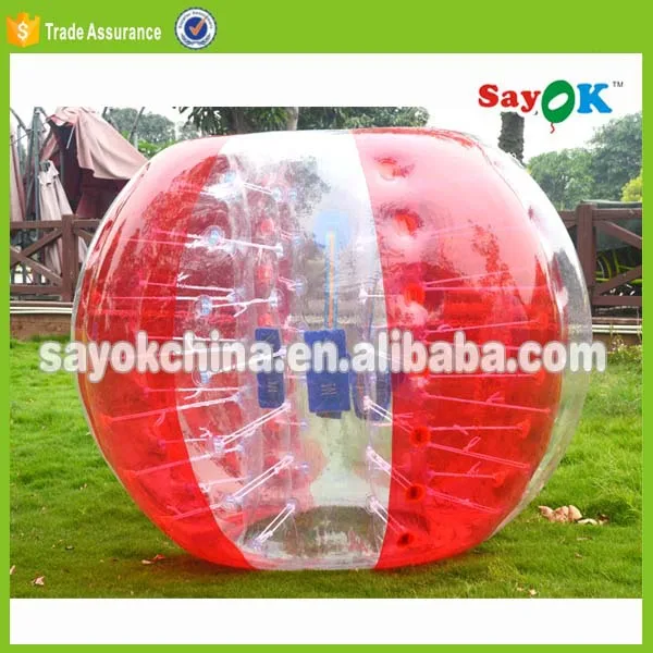 Humaine géante gonflable pare-chocs de boule de bulle costume louer ...