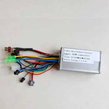 36/48v 250w Lithium Battery Brushless Dc Motor Controller For Electric ...