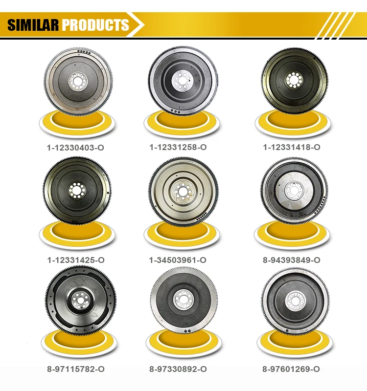 Isuzu 4HK1 Flywheel 8973262272 for NPR NQR - 325mm Friction Face, 138 ...