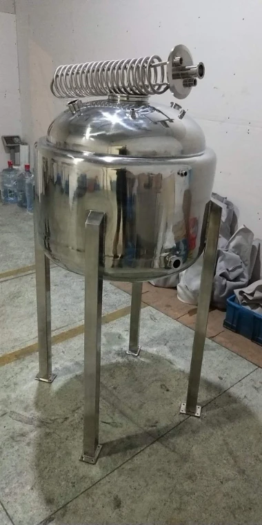 Closed Loop Extraction Machine Double Jacketed Tank Collection Vessel ...