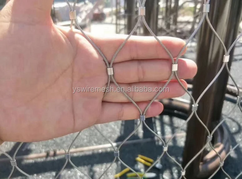 Stainless Steel Wire Rope Mesh Balcony Safety Decoration Net| Alibaba.com