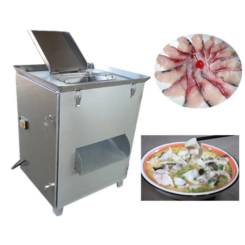 Commercial fish fillet maker machine catfish slicing machine tilapia ...