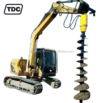 Excavator Hydraulic Rotating Drill Augers - Buy Drill Auger,Hydraulic ...