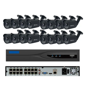 16 Channel Cctv Network Security Surveillance Ip Camera Nvr System ...