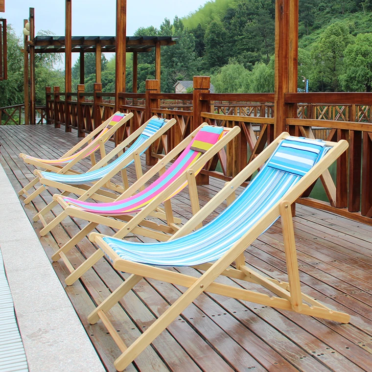 DeckChair Wood Folding Portable Beach Chair| Alibaba.com