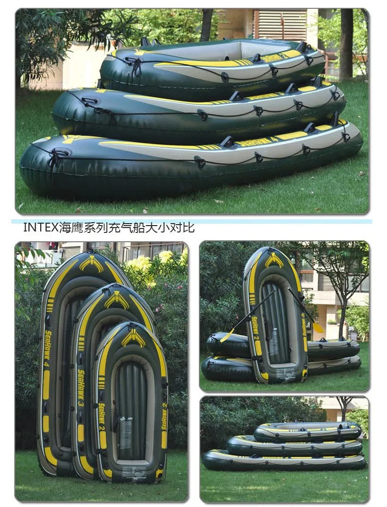 Intex 68347 Inflatable Boat - Perfect for Drifting & Fishing