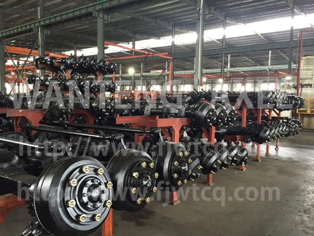 Agriculture Trailer Truck Front Drive Differential Axle With Axle Shaft ...