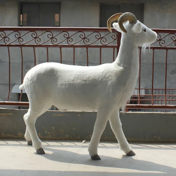 Supermarket Shopping Mall Decoration Life Size Artificial Fur Plastic ...