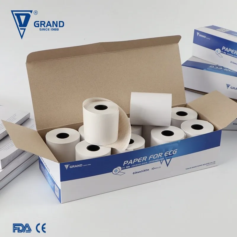 Certified High Density 210mm Mindray Ecg Thermal Paper - Buy 12 Channel ...