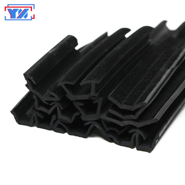 Custom Shape Extruded Silicone PVC TPE TPV EPDM Rubber Strip Seals ...