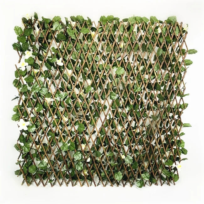 Alibaba.com: Artificial Leaf Hedge 3D Fence Panel, UV stable, outdoor ...