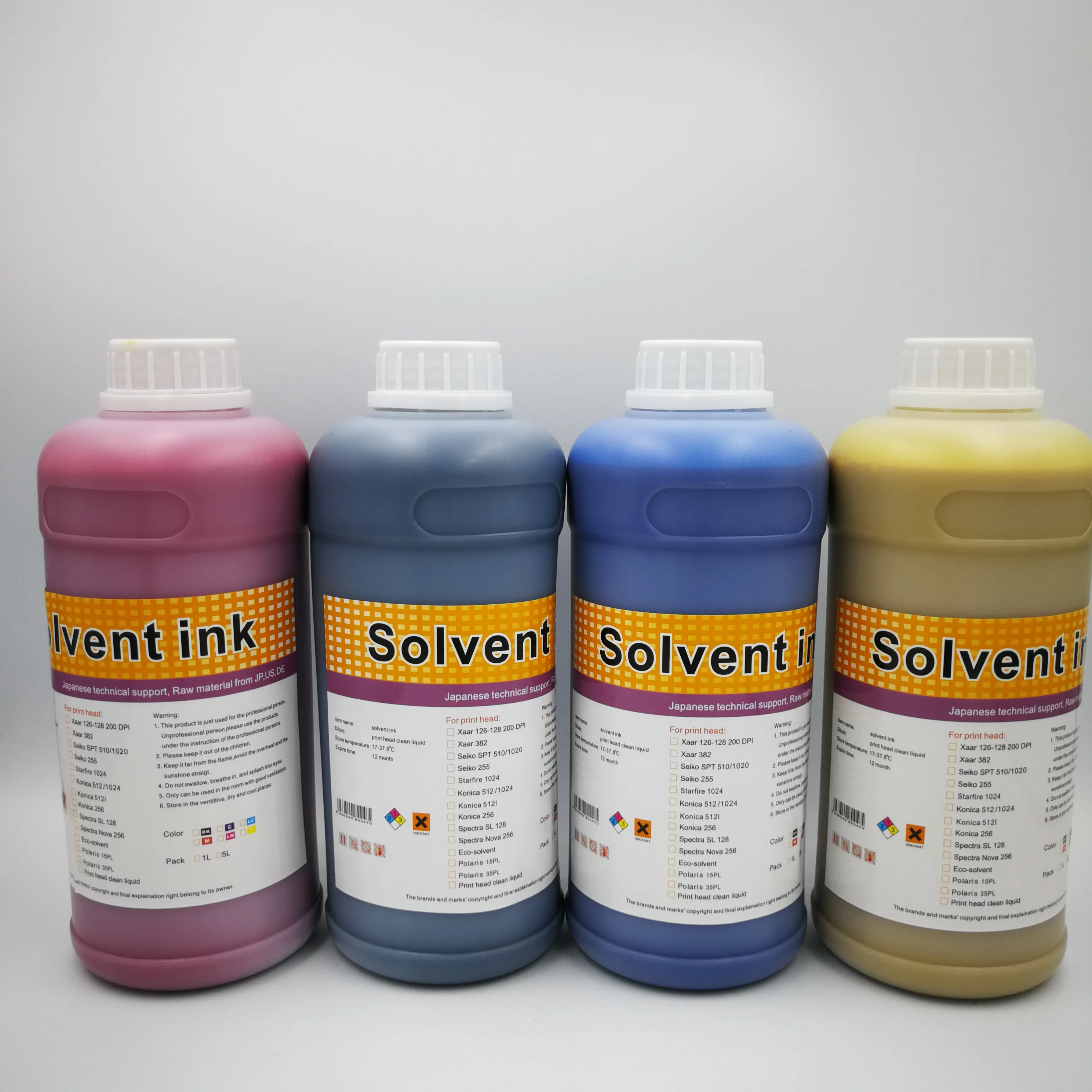Challenger SK4 5 Liter Gallon Printer Ink Solvent Ink for SPT 510